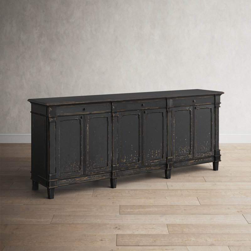 Birch Lane™ Ellettsville 96.25" Wide 3 Drawer Sideboard & Reviews | Wayfair